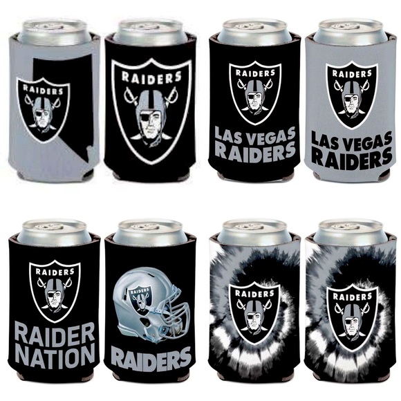 Dining | Las Vegas Raiders 12 Oz Can Cooer Bundle | Poshmark